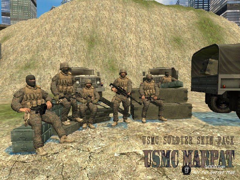 COD4 USMC SKIN PACK