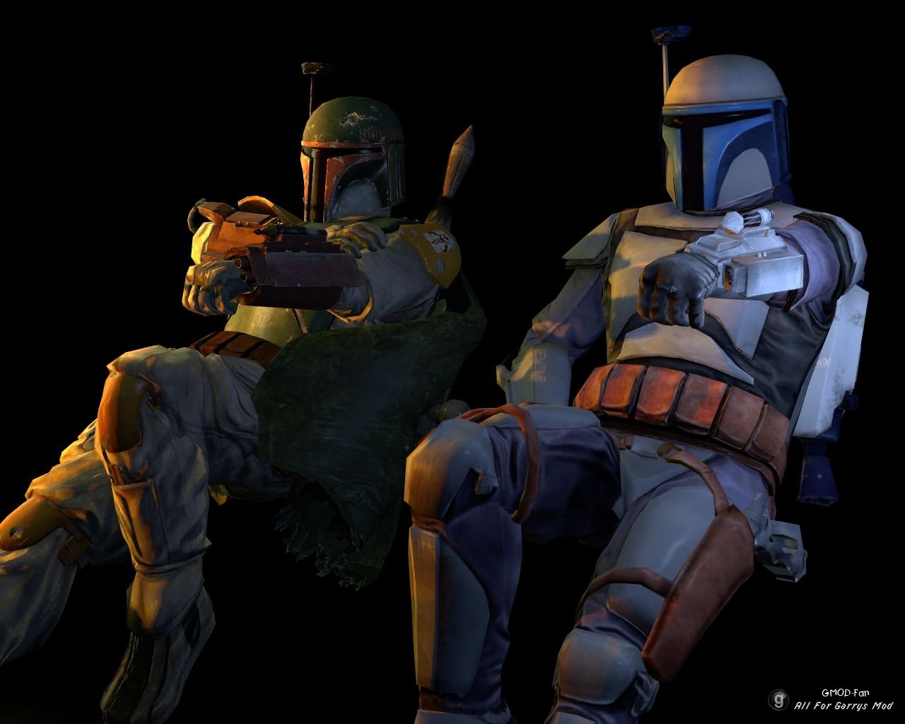 Boba and Jango Fett