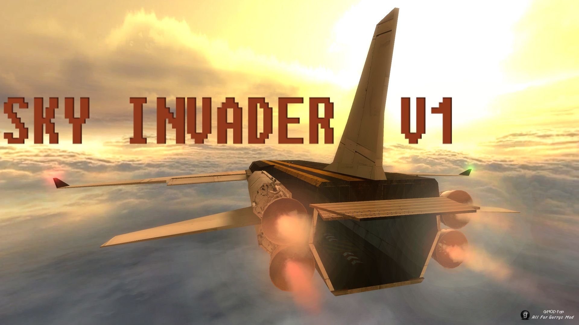 Sky Invader! Vintage Plane Map