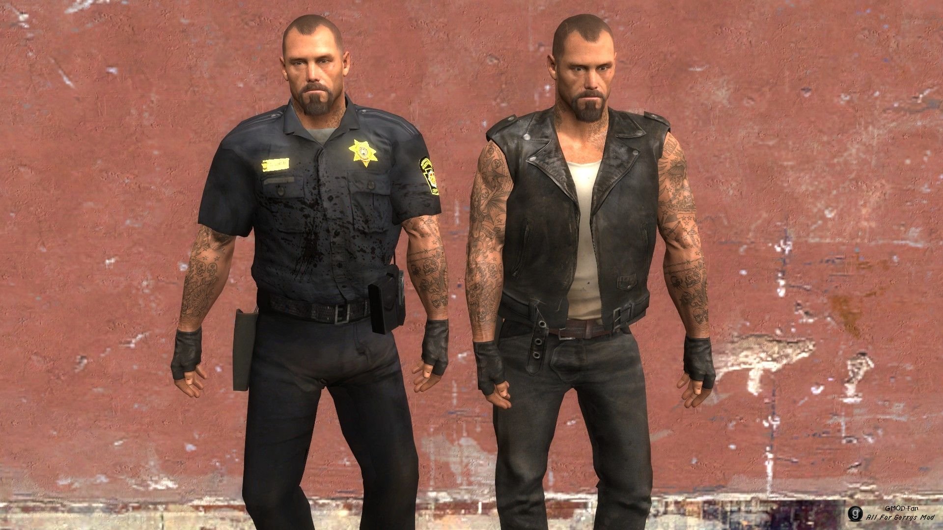 L4D2 Francis Cop model hexed