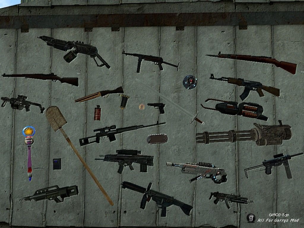 SMOD REDUX V7 WEAPONS MODELS