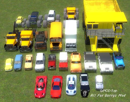 Garry's Mod on Wheels