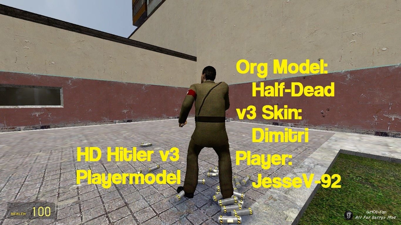 HD's Hitler v3 Playermodel