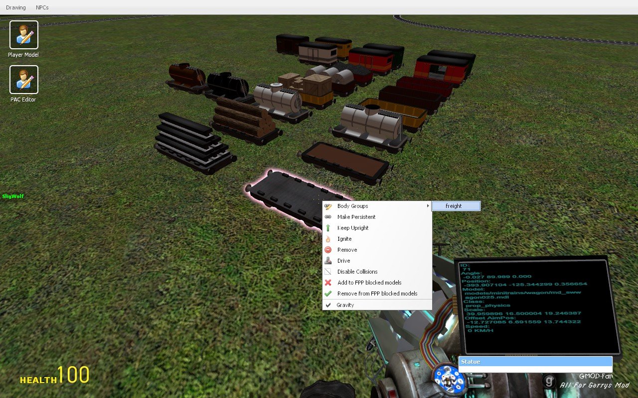 SligWolf's MiniTrain's