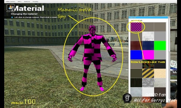 Missing Texture Material