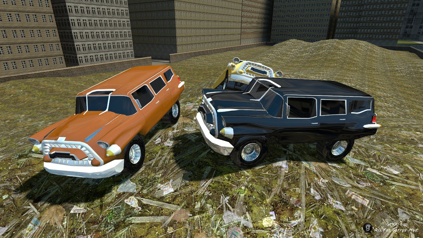 Fallout pre-war driveable vehicles