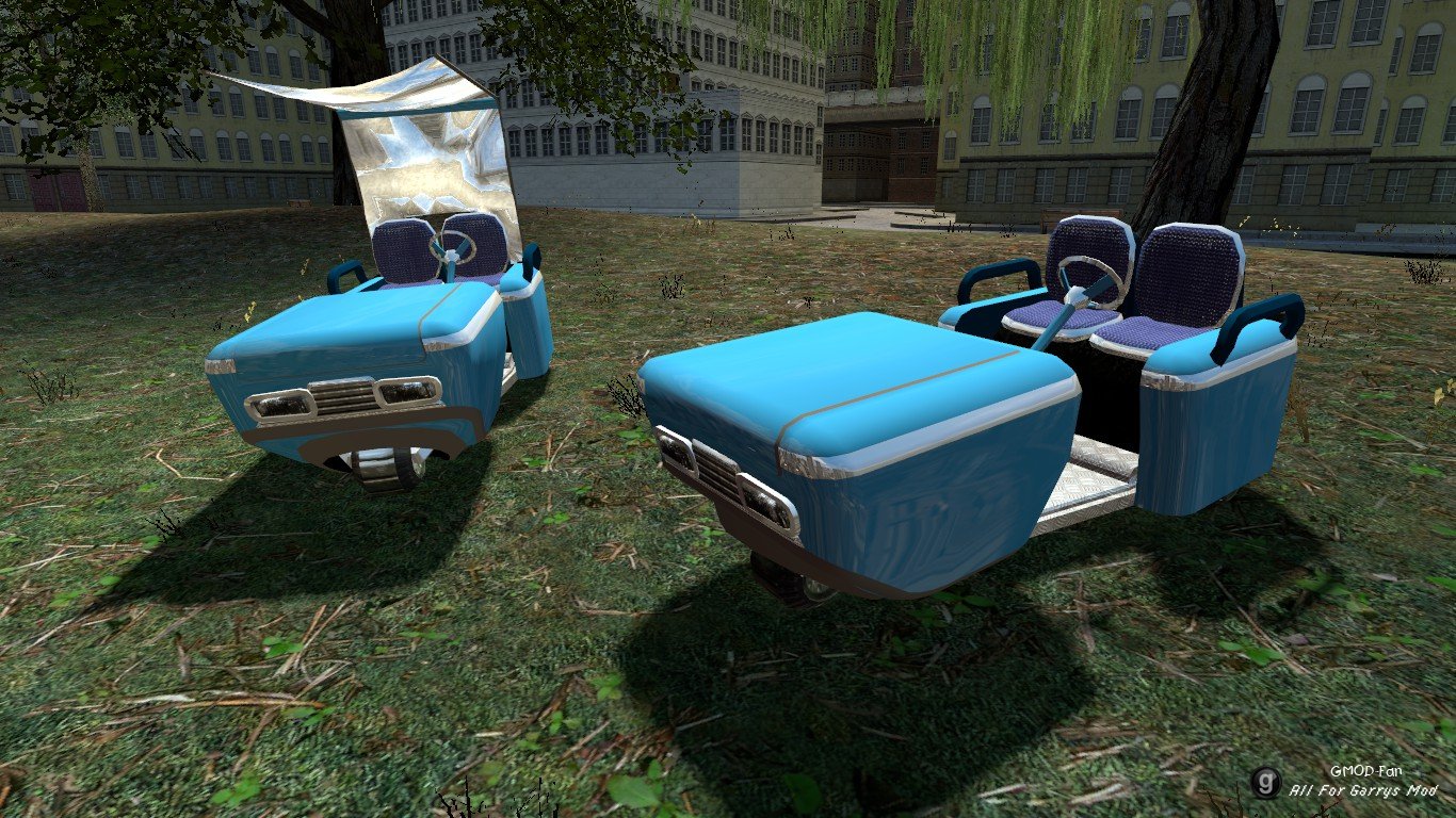 Fallout pre-war driveable vehicles