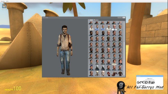 Playstation All Stars: Nathan Drake Playermodel