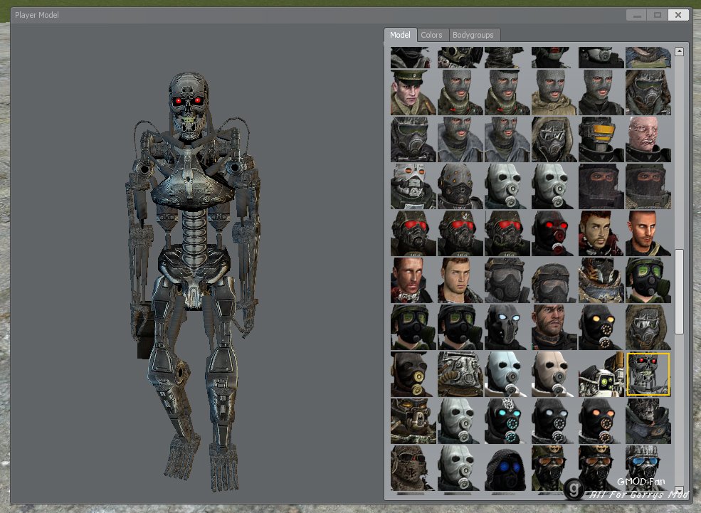 Terminator Playermodels