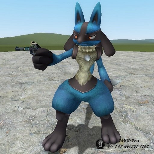 Lucario Player Model and NPC