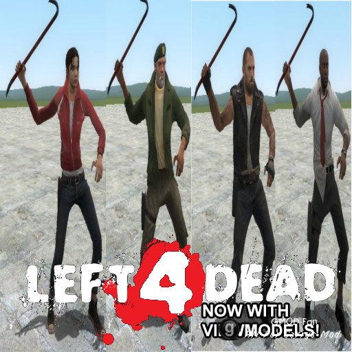 Left 4 Dead and Left 4 Dead 2 Playermodels