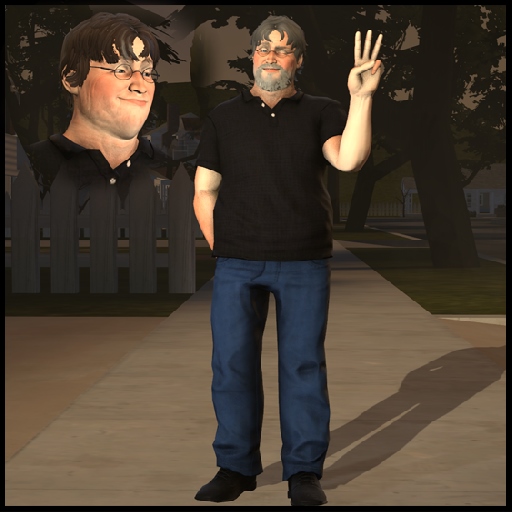 Gabe Newell - Gmod Model
