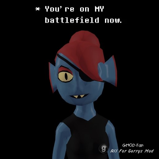 Playermodel - Undertale - Undyne
