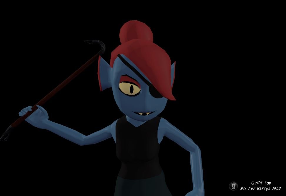 Playermodel - Undertale - Undyne