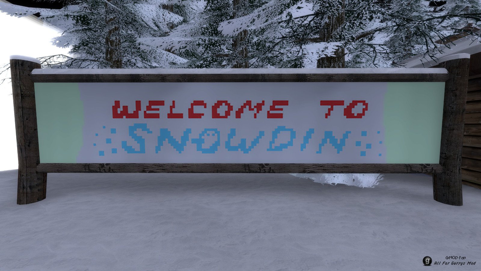 Undertale Snowdin Town Map