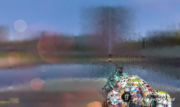 Physgun retexture - StickerBomb