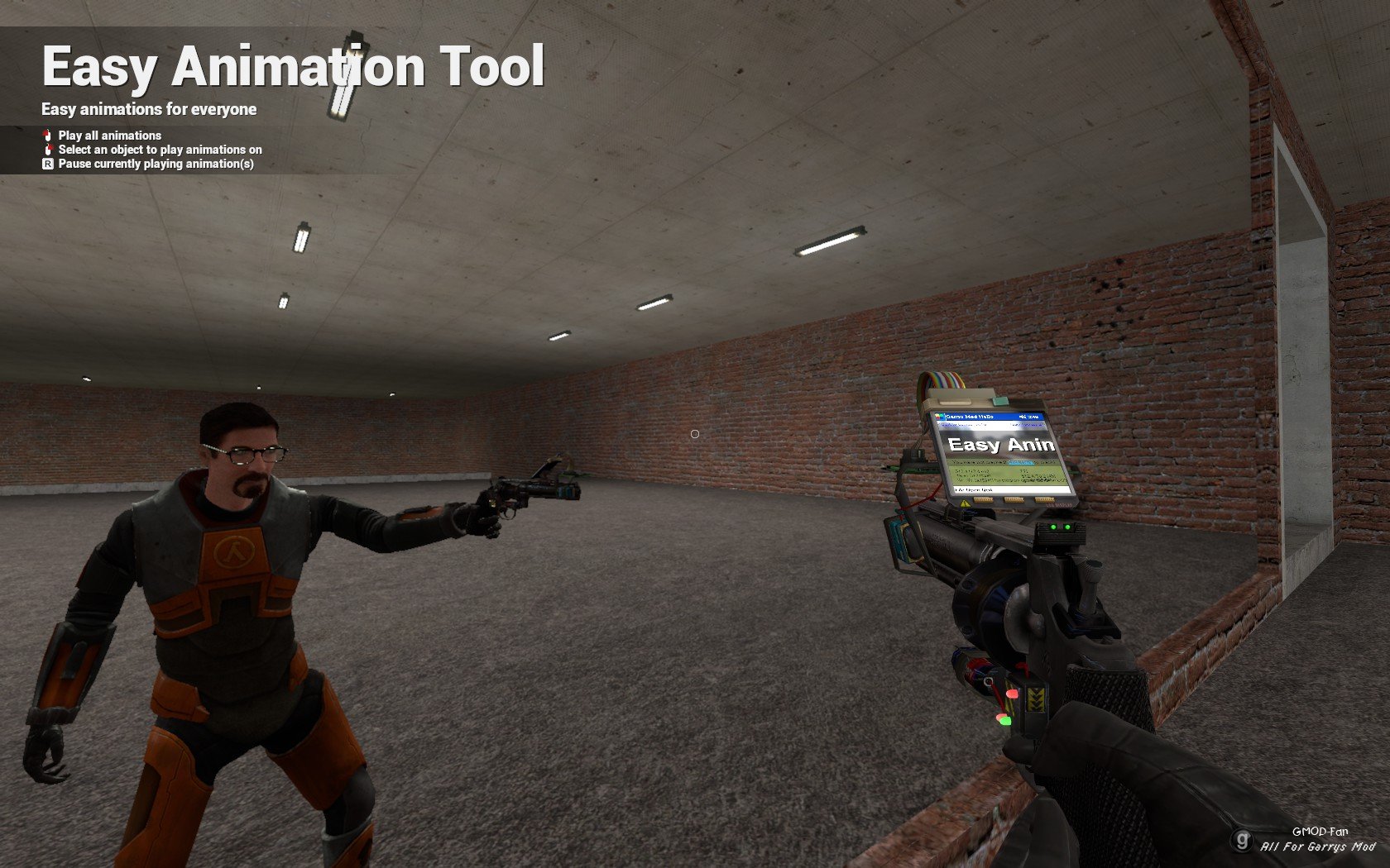 Gordon Freeman (Gorgeous Freeman) Playermodel